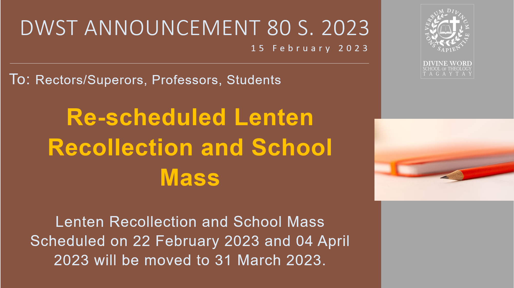 Divine Word School of Theology